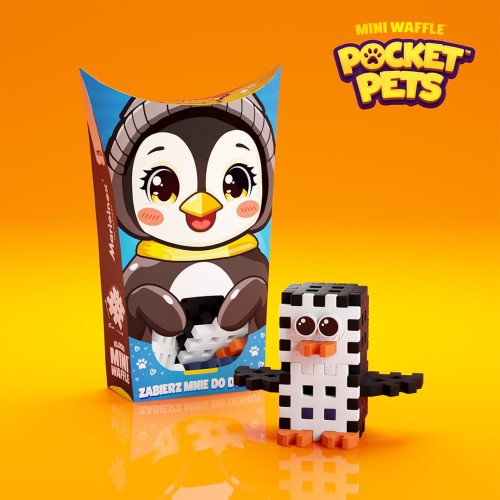 Mini Waffle - Pocket Pets - Penguin - Marioinex